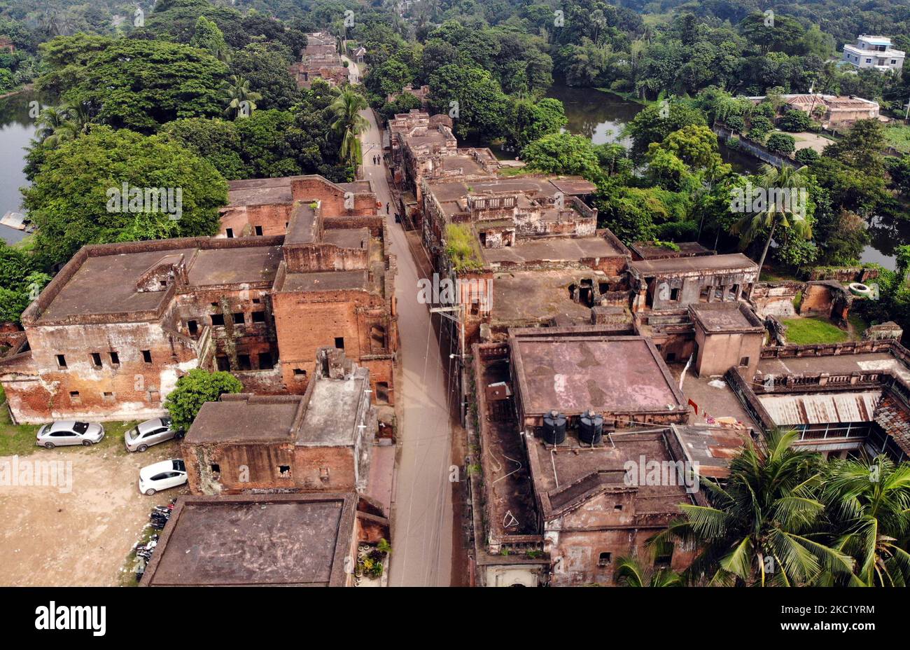 View of ancient building in Panam City, Bangladesh, on October 16, 2020 ...