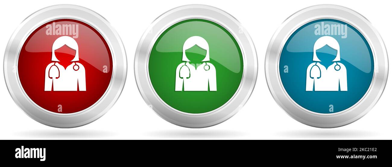 Silver doctor Stock Vector Images - Alamy