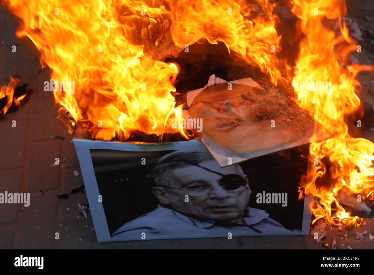 Benjamin netanyahu poster hi-res stock photography and images - Alamy