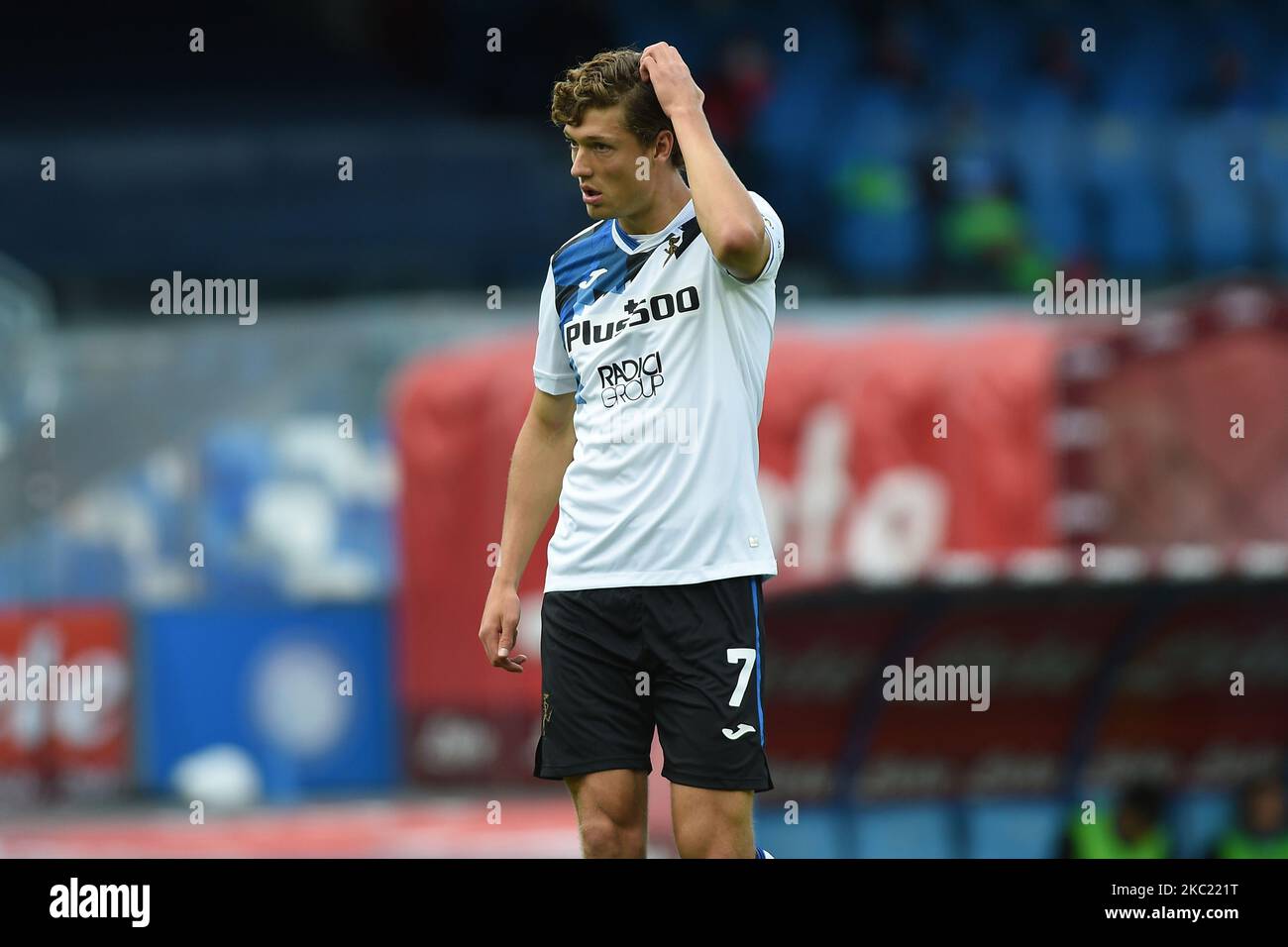 Sam Lammers of Atalanta BC during the Serie A match between SSC Napoli ...