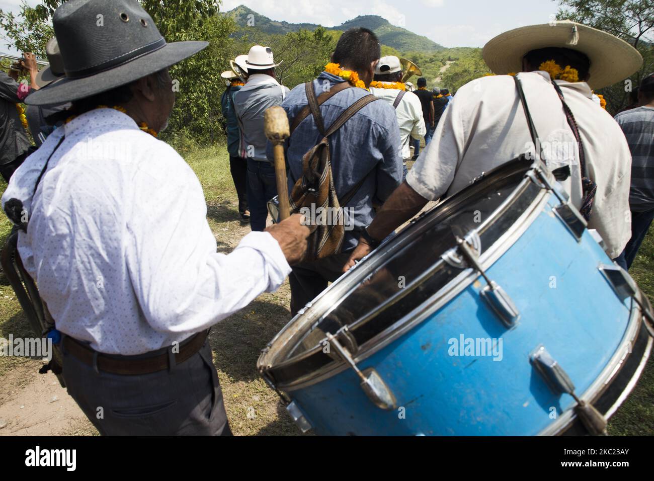 Nahua indigenous community of ahuehuepan hi-res stock photography and ...