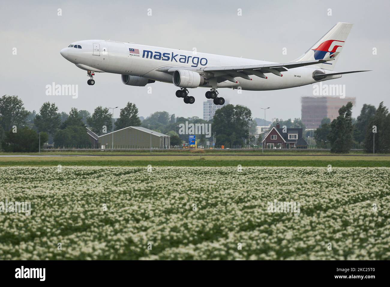A Malaysia Airlines with maskargo logo inscription Airbus A330 Cargo ...