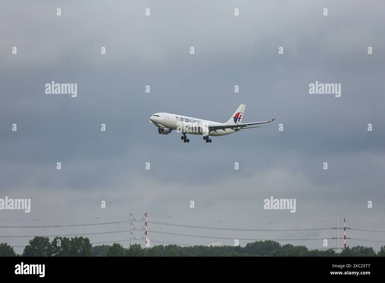 A Malaysia Airlines with maskargo logo inscription Airbus A330 Cargo ...