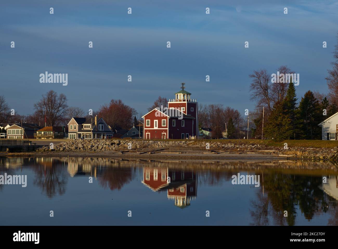 Luna pier michigan hi-res stock photography and images - Alamy