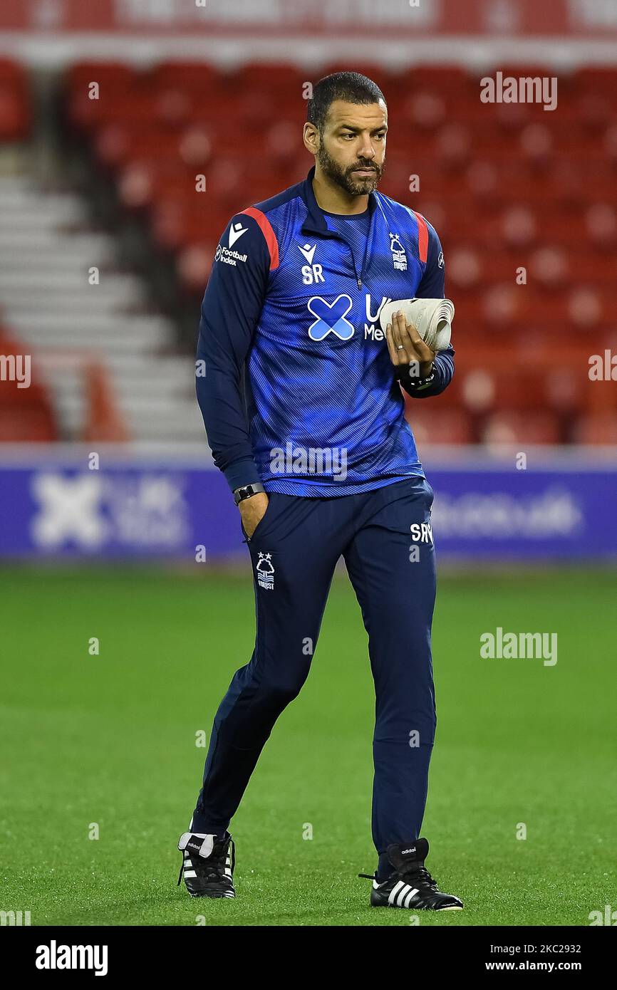 Nottingham Forest first-team coach, Steven Reid during the Sky Bet ...