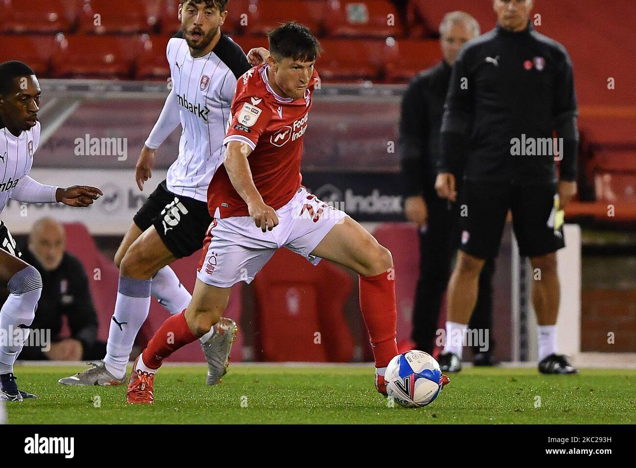 Joe Lolley of Nottingham Forest during the Sky Bet Championship match ...