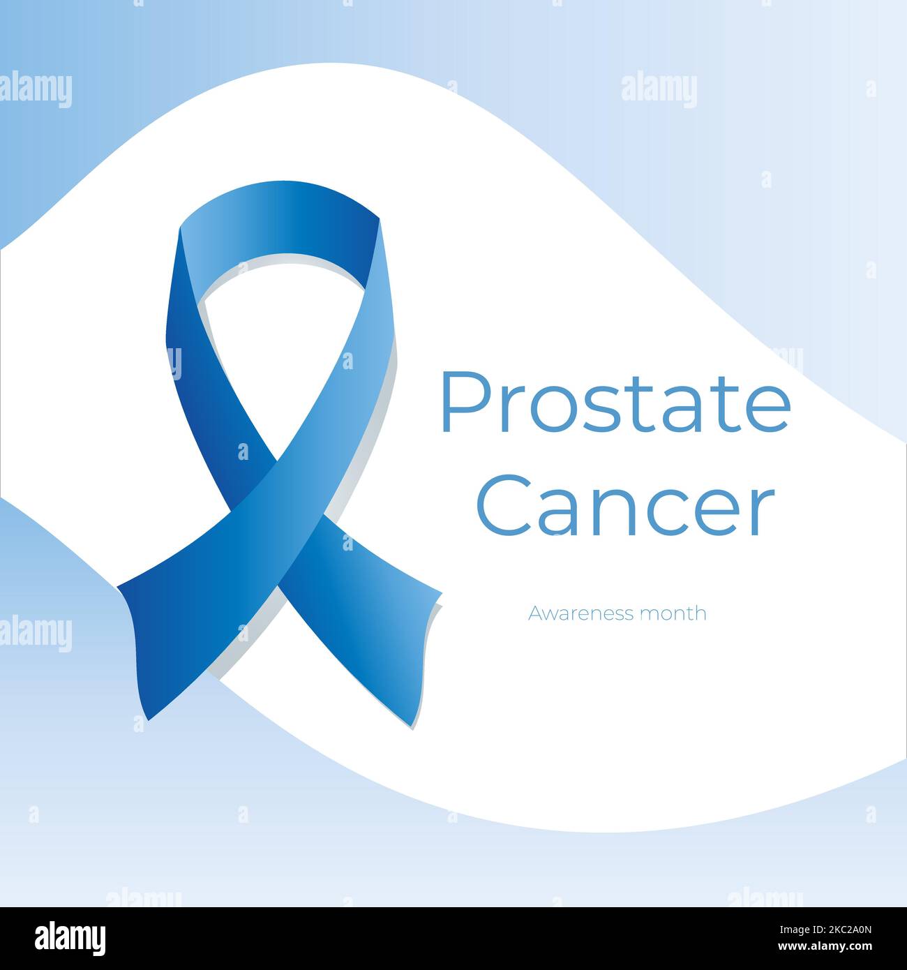 A symbol of men s health. Prevention of cancer in men in the month of ...