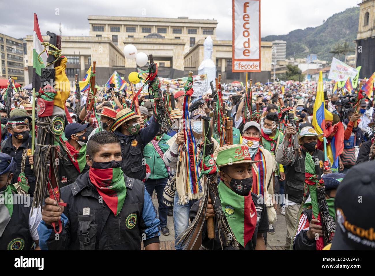 Educational syndicates, students, indigenous groups and workers unions ...
