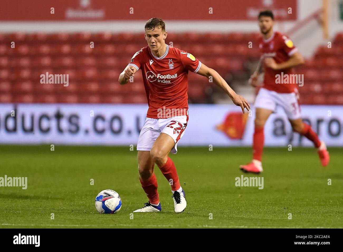 Ryan Yates of Nottingham Forest during the Sky Bet Championship match ...