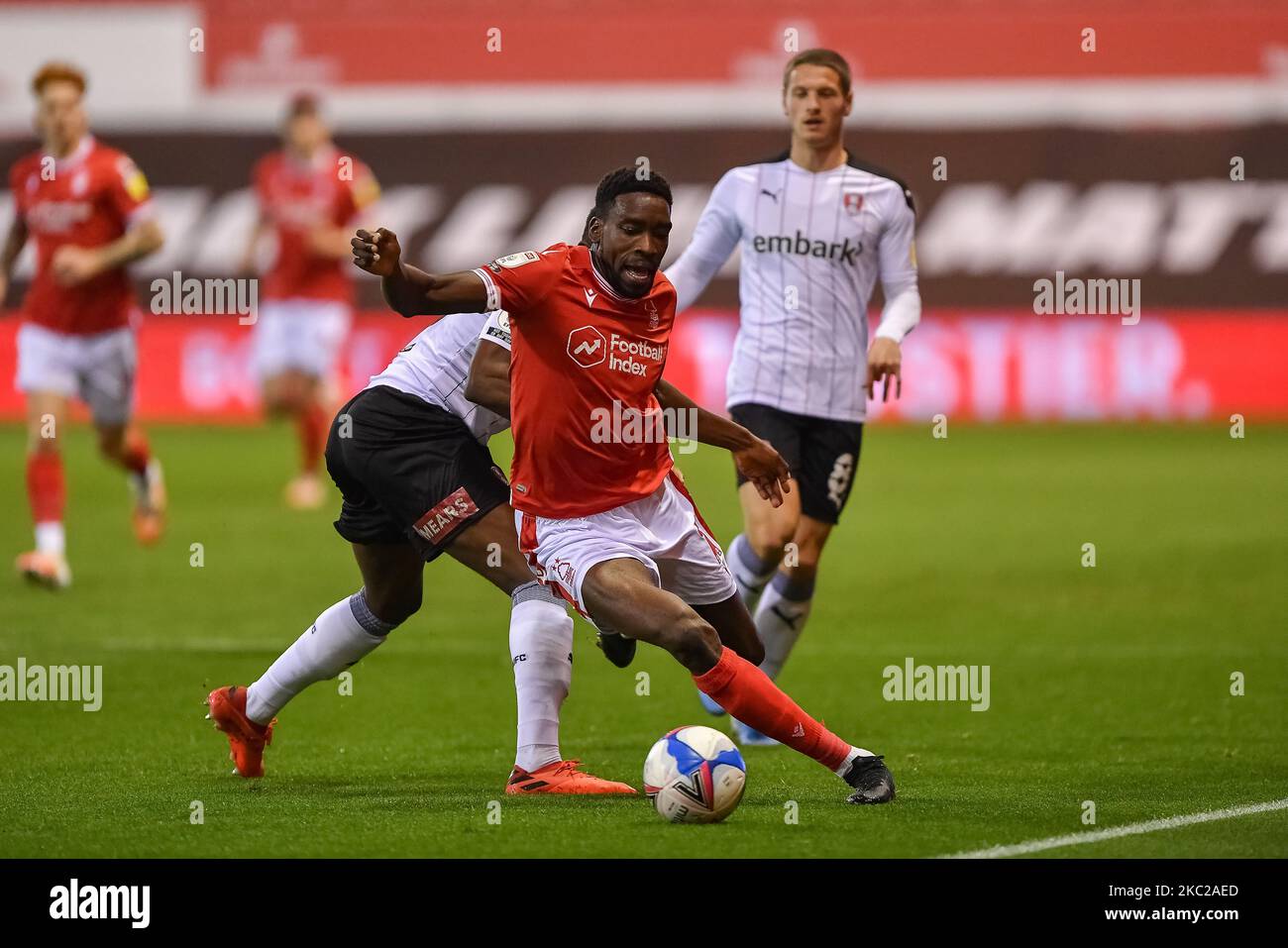 Sammy Ameobi of Nottingham Forest during the Sky Bet Championship match ...