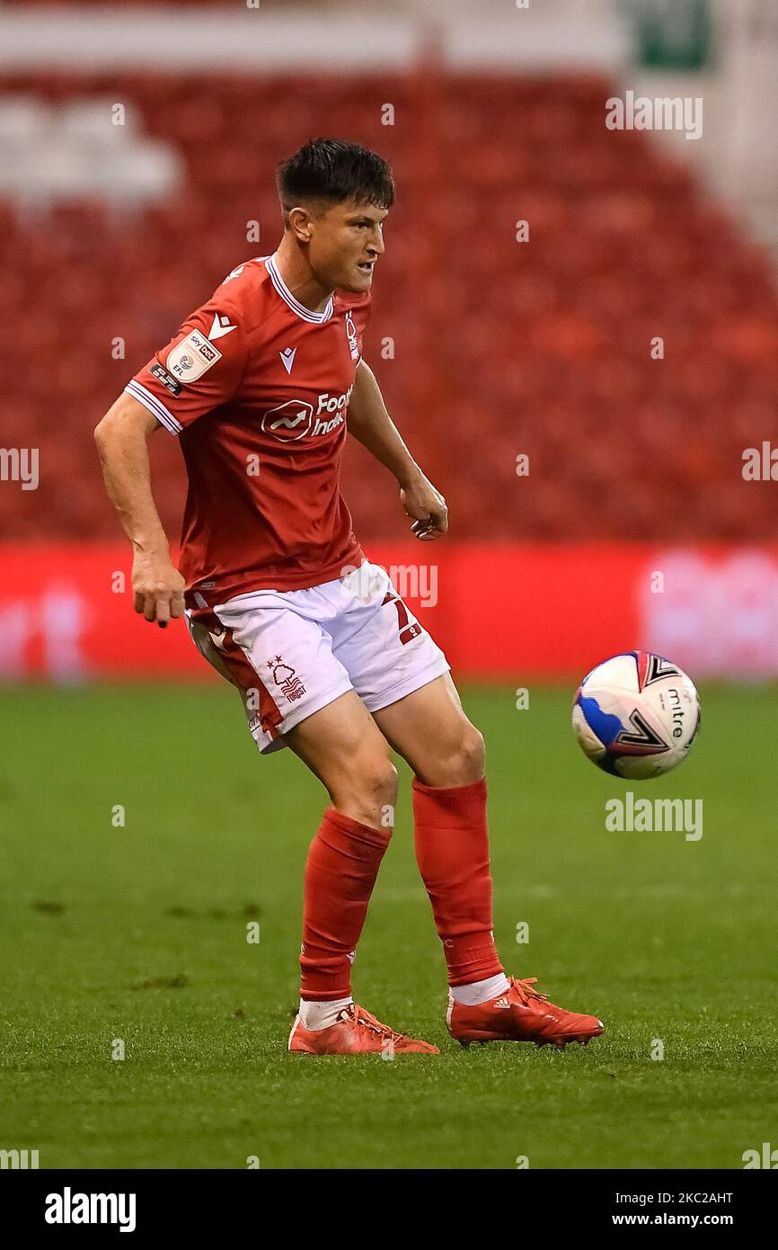 Joe Lolley of Nottingham Forest during the Sky Bet Championship match ...