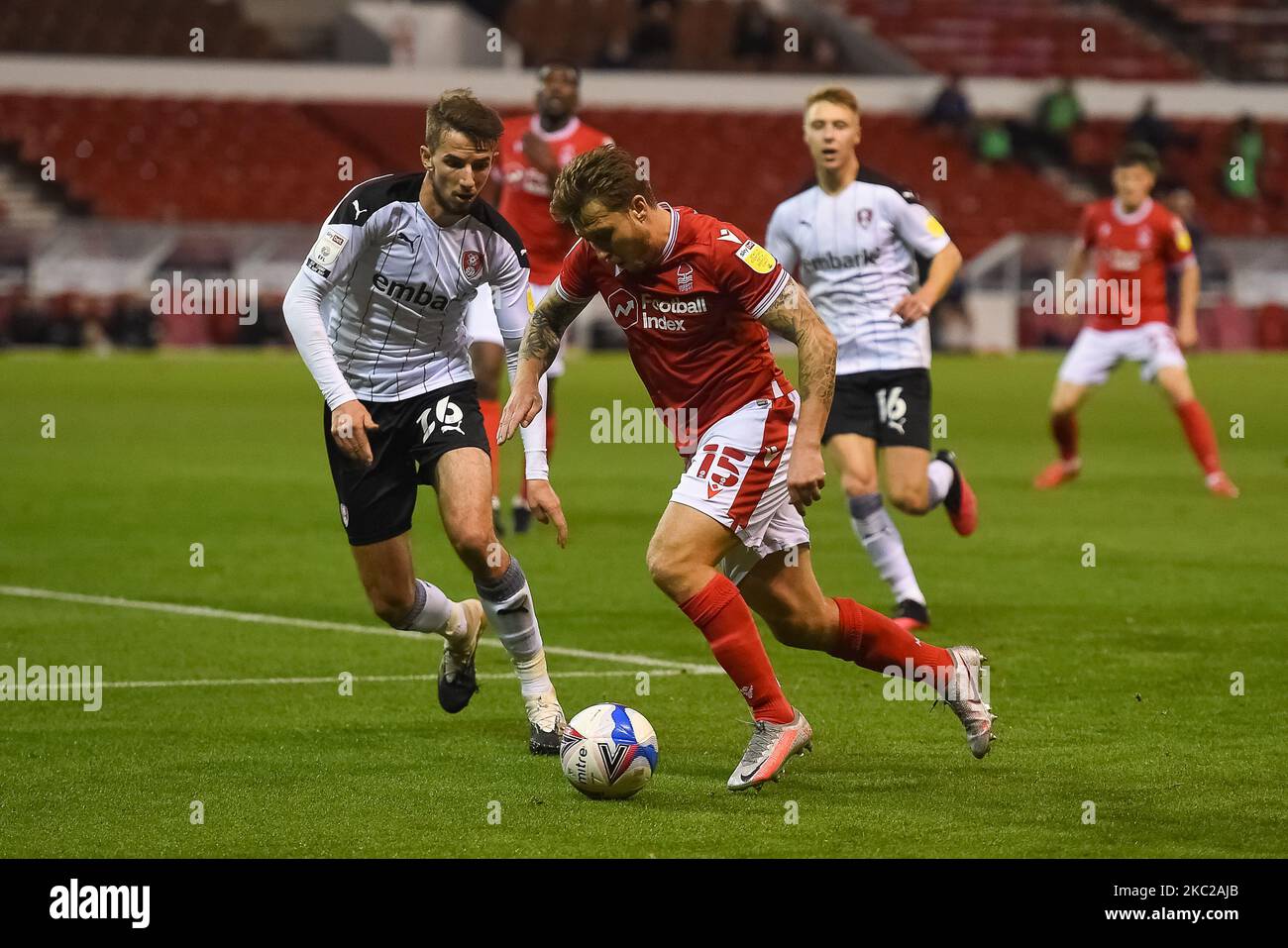Luke Freeman of Nottingham Forest during the Sky Bet Championship match ...