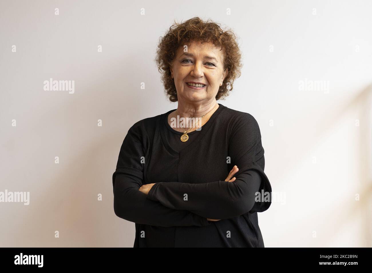 Actress Beatriz Carvajal poses during the portrait session in Madrid ...