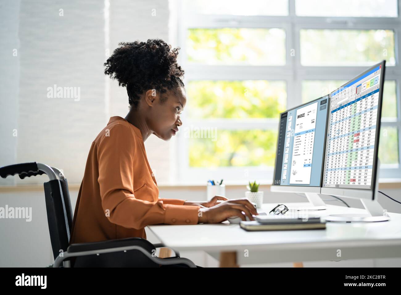 Computer coding wheelchair hi-res stock photography and images - Alamy