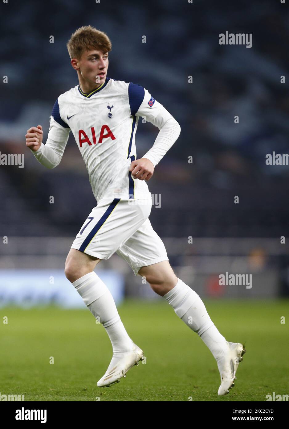 Tottenham Hotspur's Jack Clarke for his senior Debut during Europe ...