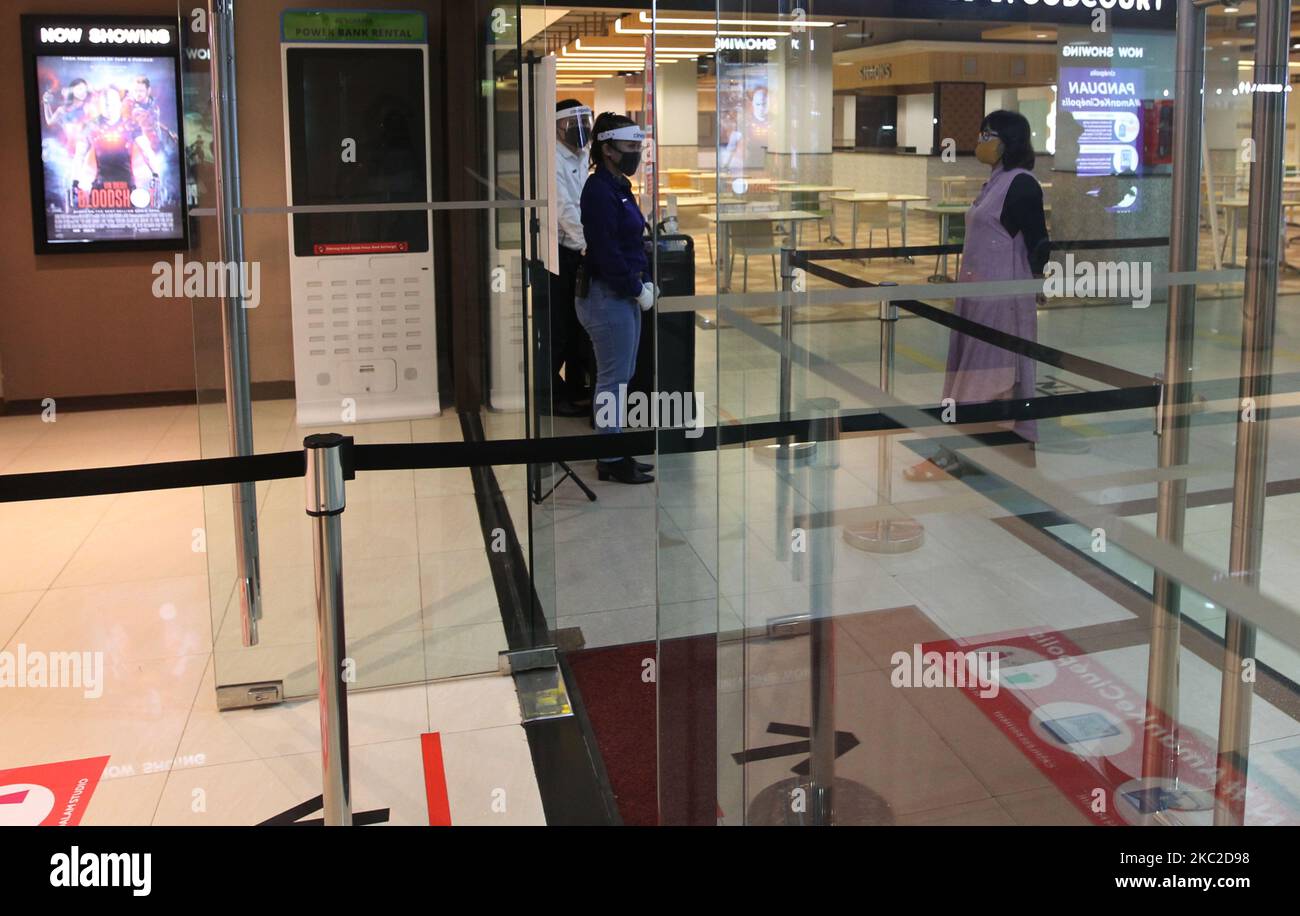 Cinepolis Cinema reopens at the Tamini Square in Jakarta, Indonesia, on ...