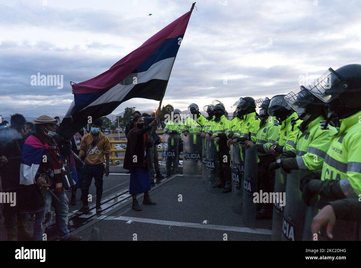 Indigenous take Colombia's main airport to demand end to 'genocide' in ...