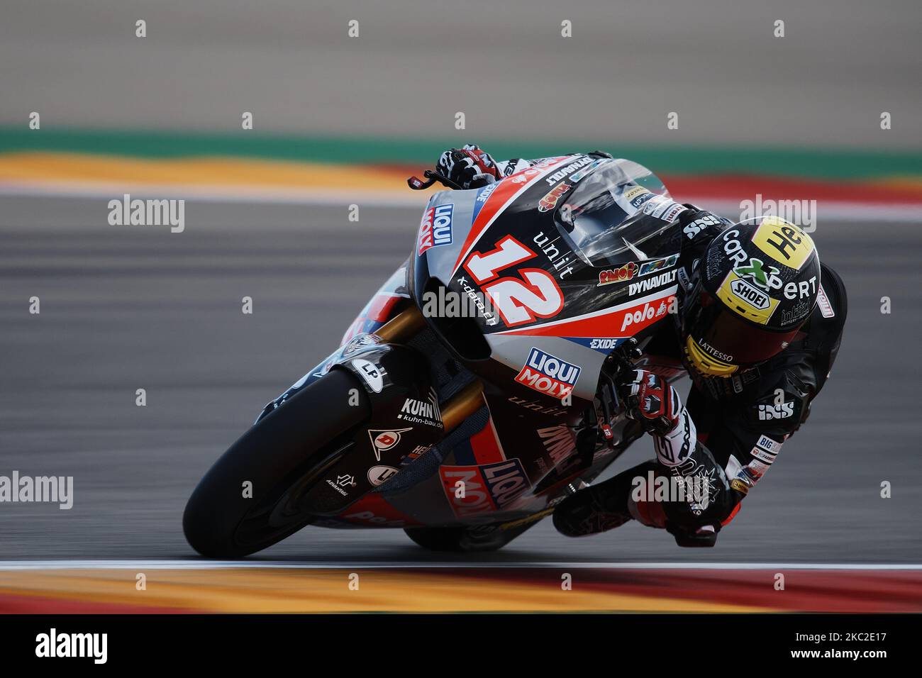 Thomas Luthi (12) of Switzerland and Liqui Moly Intact GP during the ...