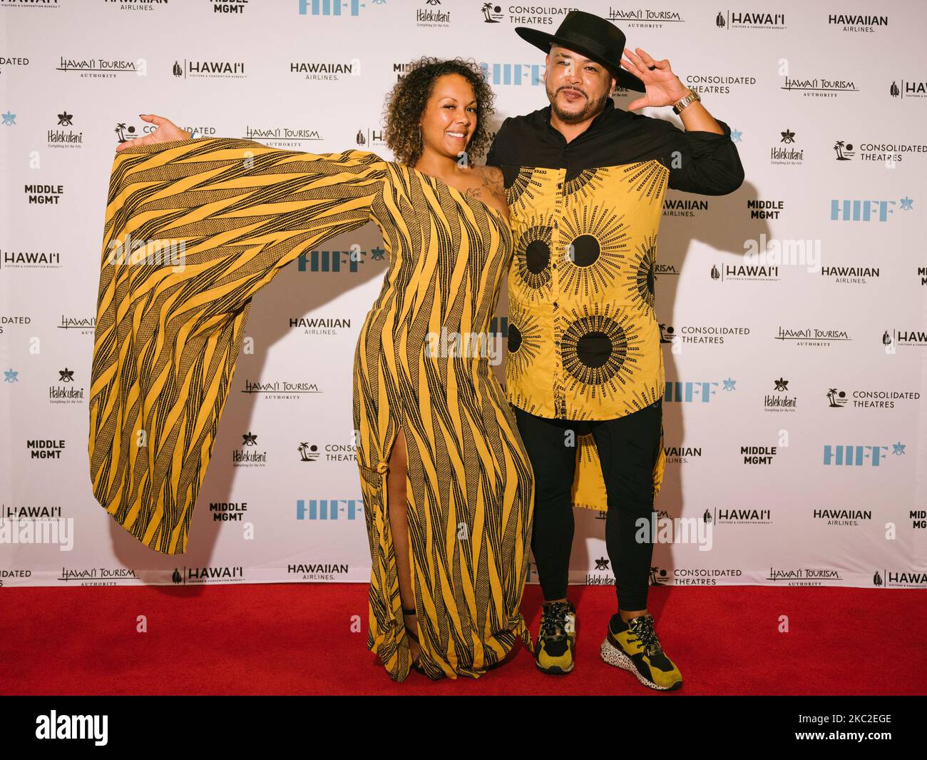 HONOLULU, HAWAII - NOV 12, 2022: Opening reception of the 42nd Annual ...
