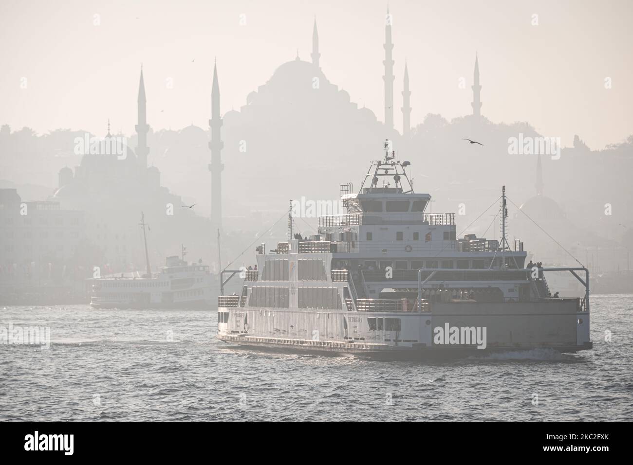 On 24 October, a high concentration of mist, dust or air pollution ...