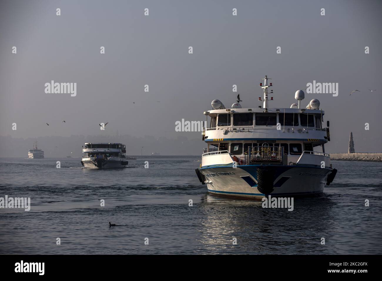 Daily life in Istanbul, Turkey, on October 24, 2020. (Photo by Onur ...
