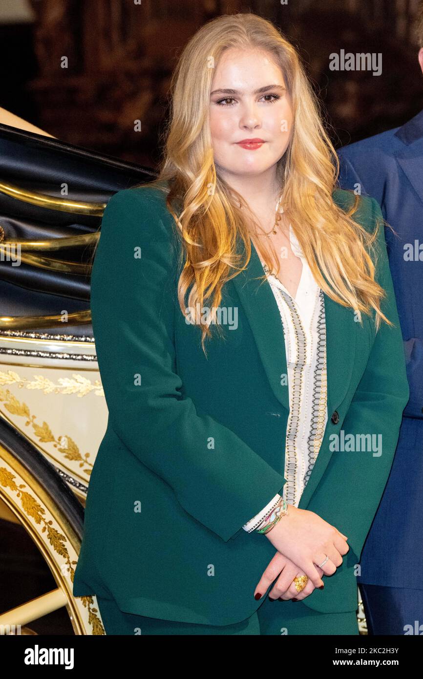 Princess Ariane of the Netherlands during a visit to the exhibition The ...