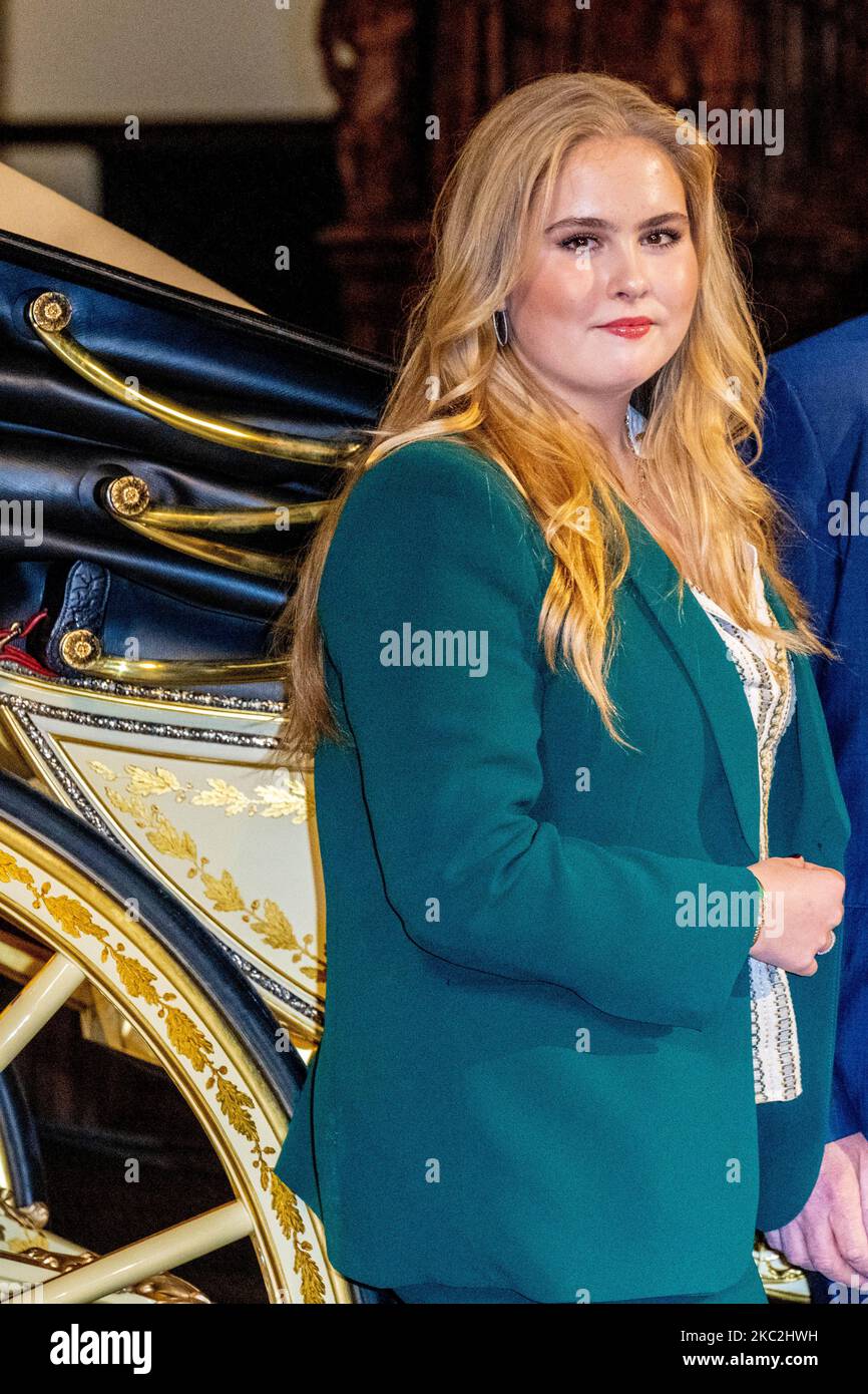 Princess Ariane of the Netherlands during a visit to the exhibition The ...