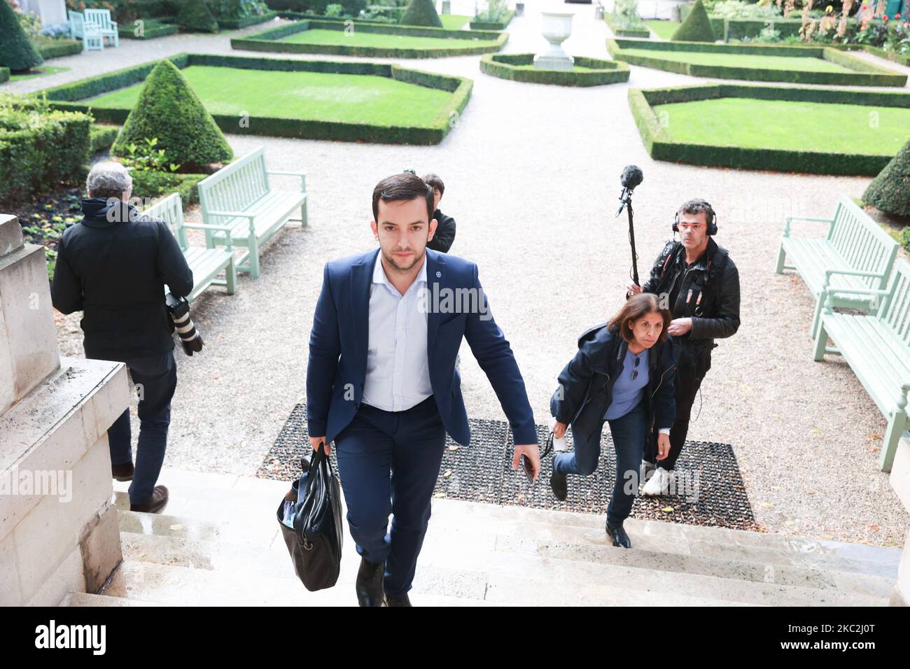 Paris, France. 04th Nov, 2022. Jean-Philippe Tanguy, deputy Chairman of ...