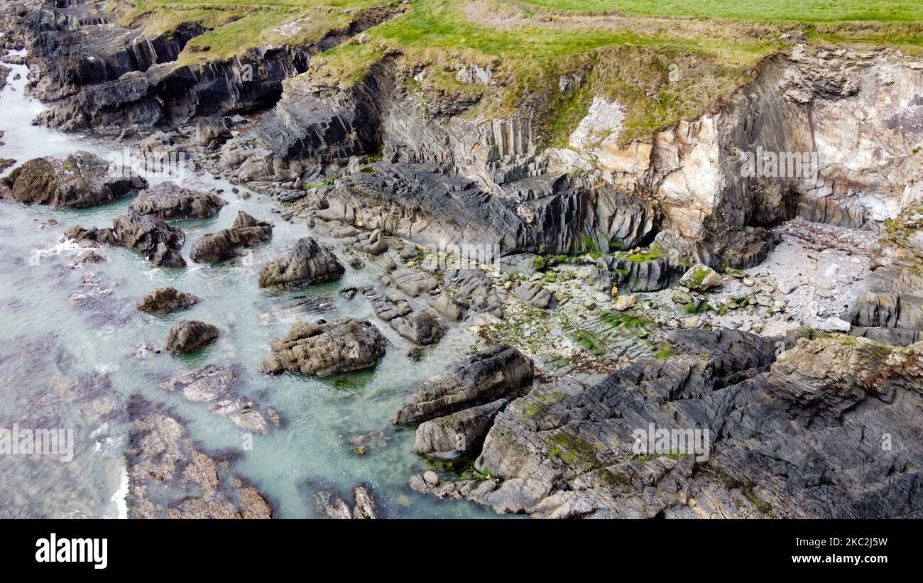 Landscapes on the Wild Atlantic Way, Ireland. Natural attractions of ...