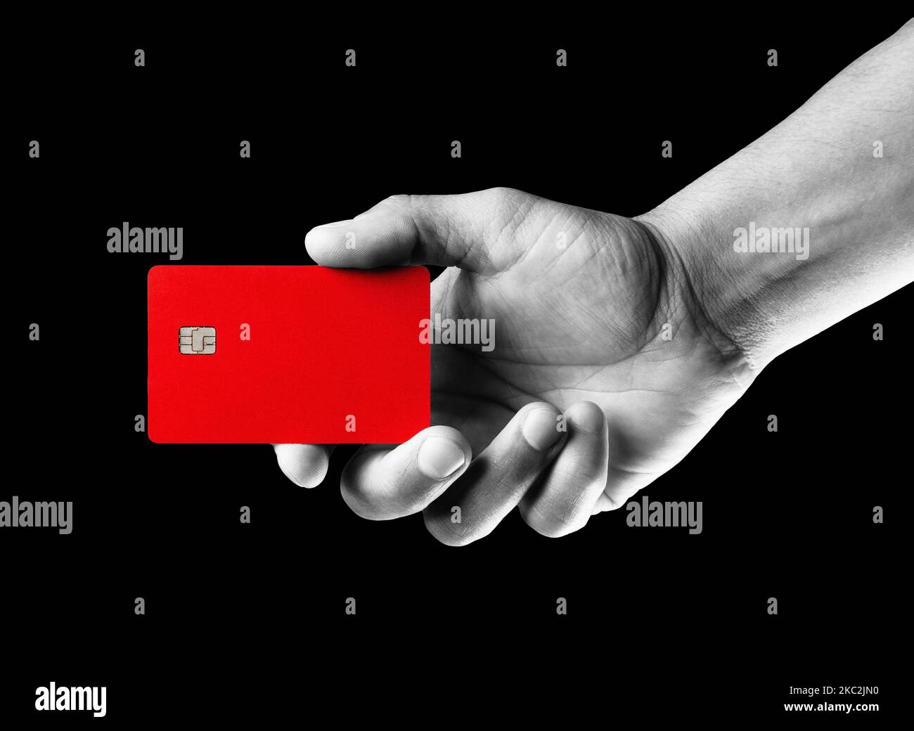 Blank black credit card template hi-res stock photography and images ...