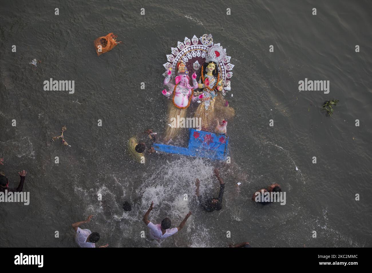 Slaying of demon king mahishasura hi-res stock photography and images ...