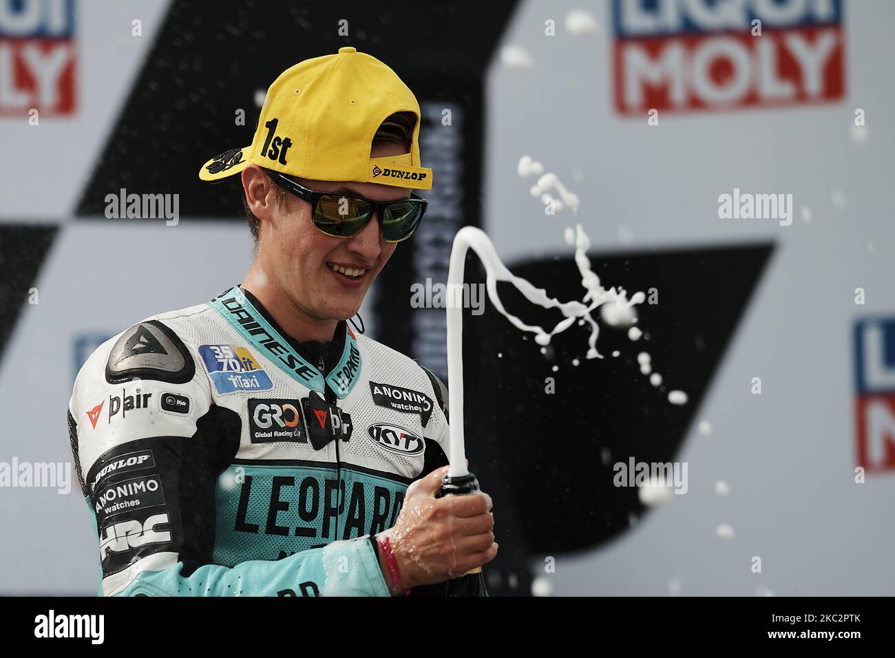 Jaume Masia (5) of Spain and Leopard Racing during the MotoGP of Teruel ...