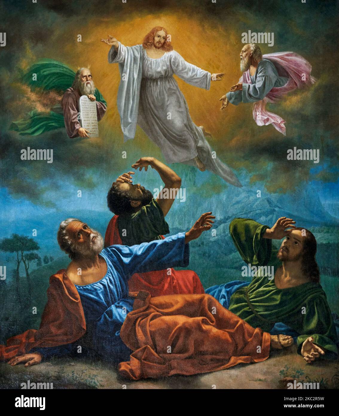 Trasfigurazione - olio su tela - Angelo Recchia - 1838 - Bussolengo (Vr ...