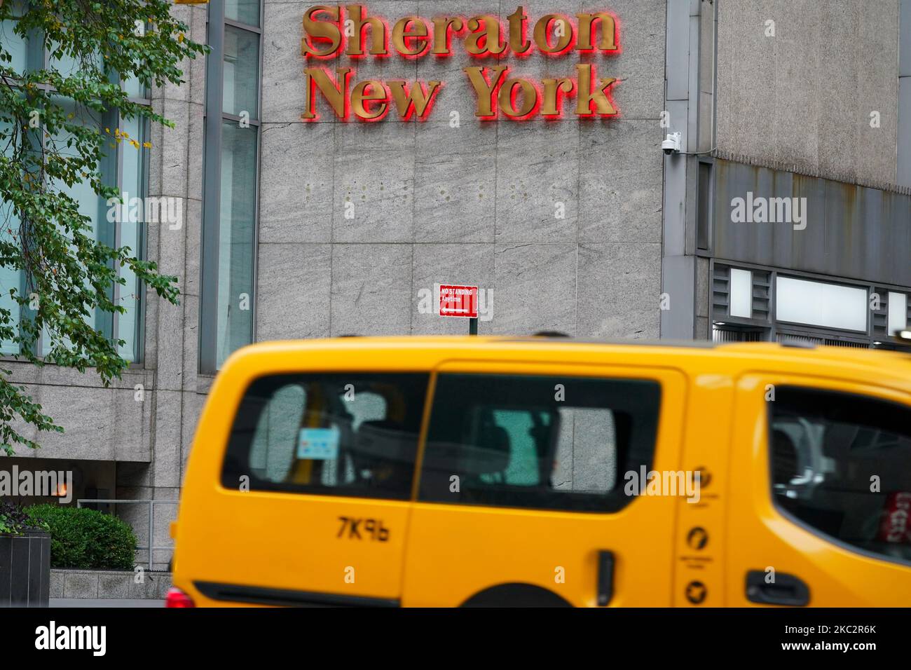 A view of the Sheraton New York hotel in Midtown. New York City ...