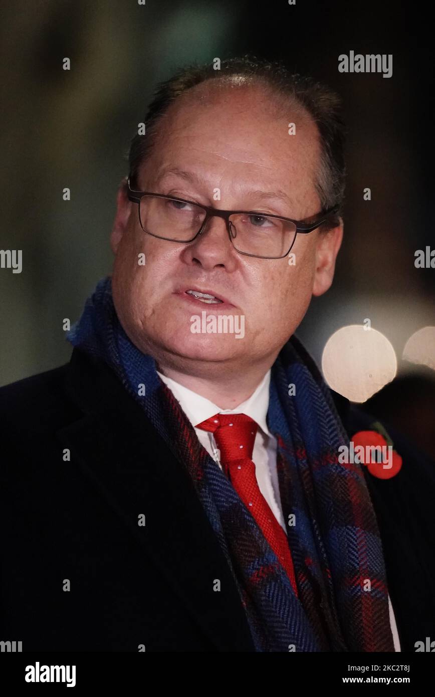 Deputy Chief Crown Prosecutor David Malone speaking to the media ...