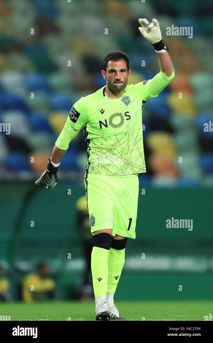 Antonio Adan of Sporting CP in action during the Premier League 2020/21 ...