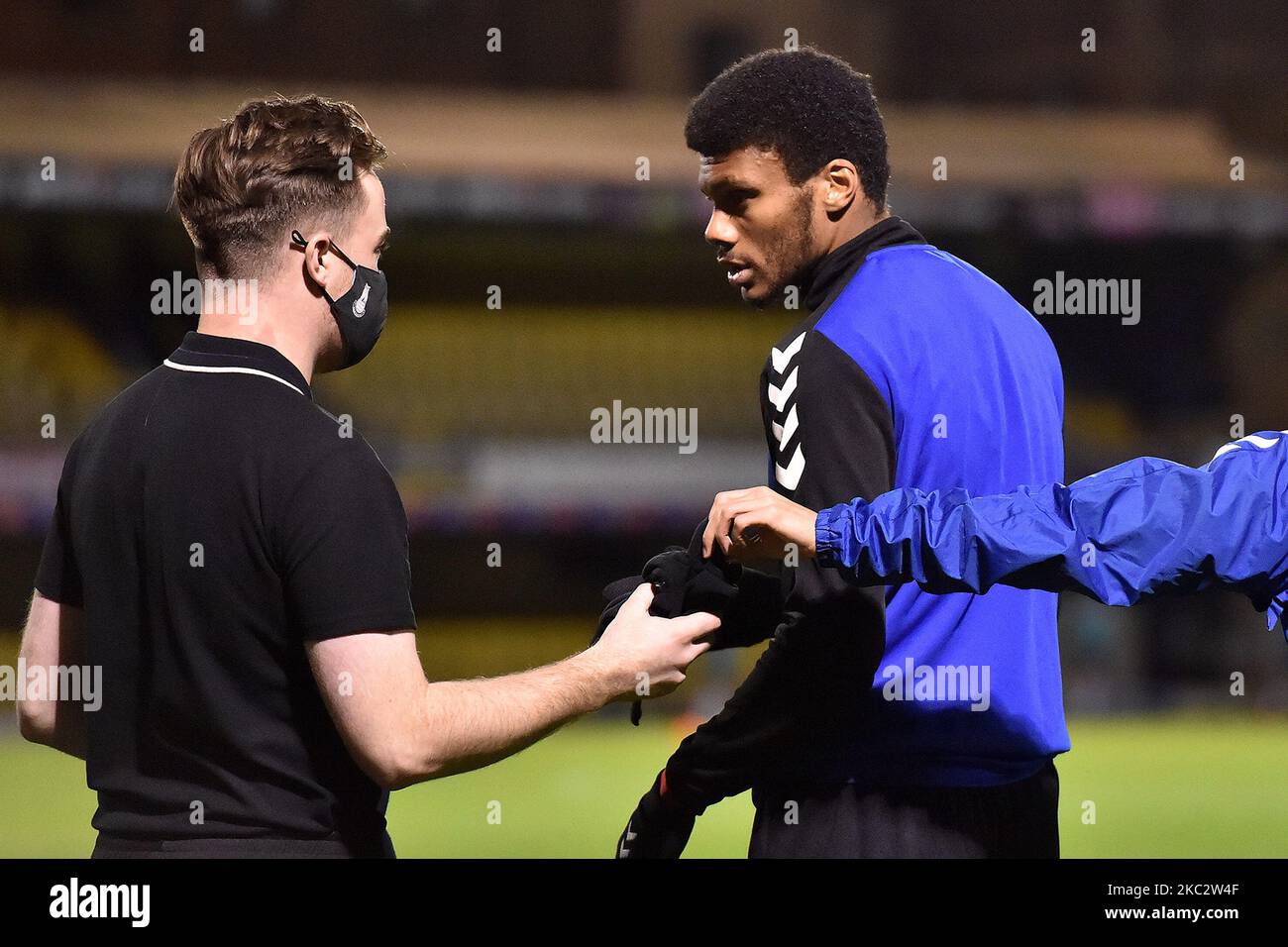 Oldham Athletic's Kyle Jameson during the Sky Bet League 2 match ...