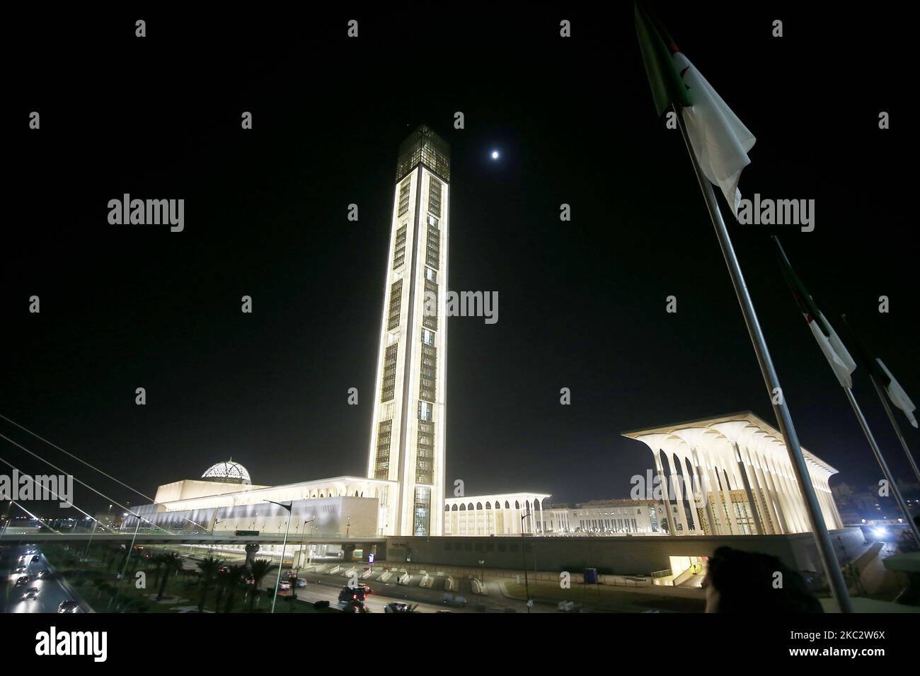 October 28, 2020, Algeria, Algiers: an exterior view of the Great ...