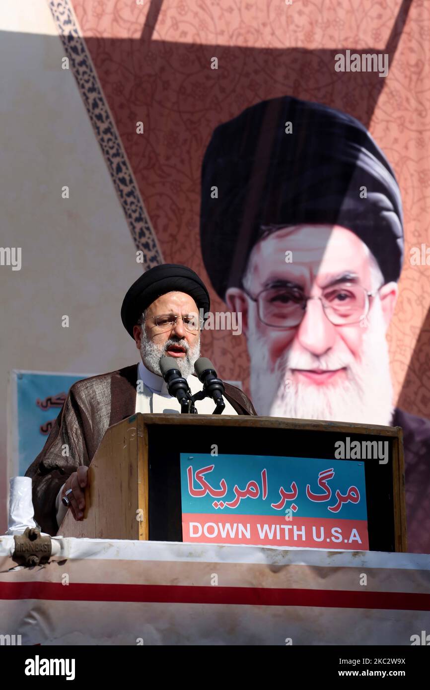 Tehran, Tehran, Iran. 4th Nov, 2022. Iranian President EBRAHIM RAISI ...