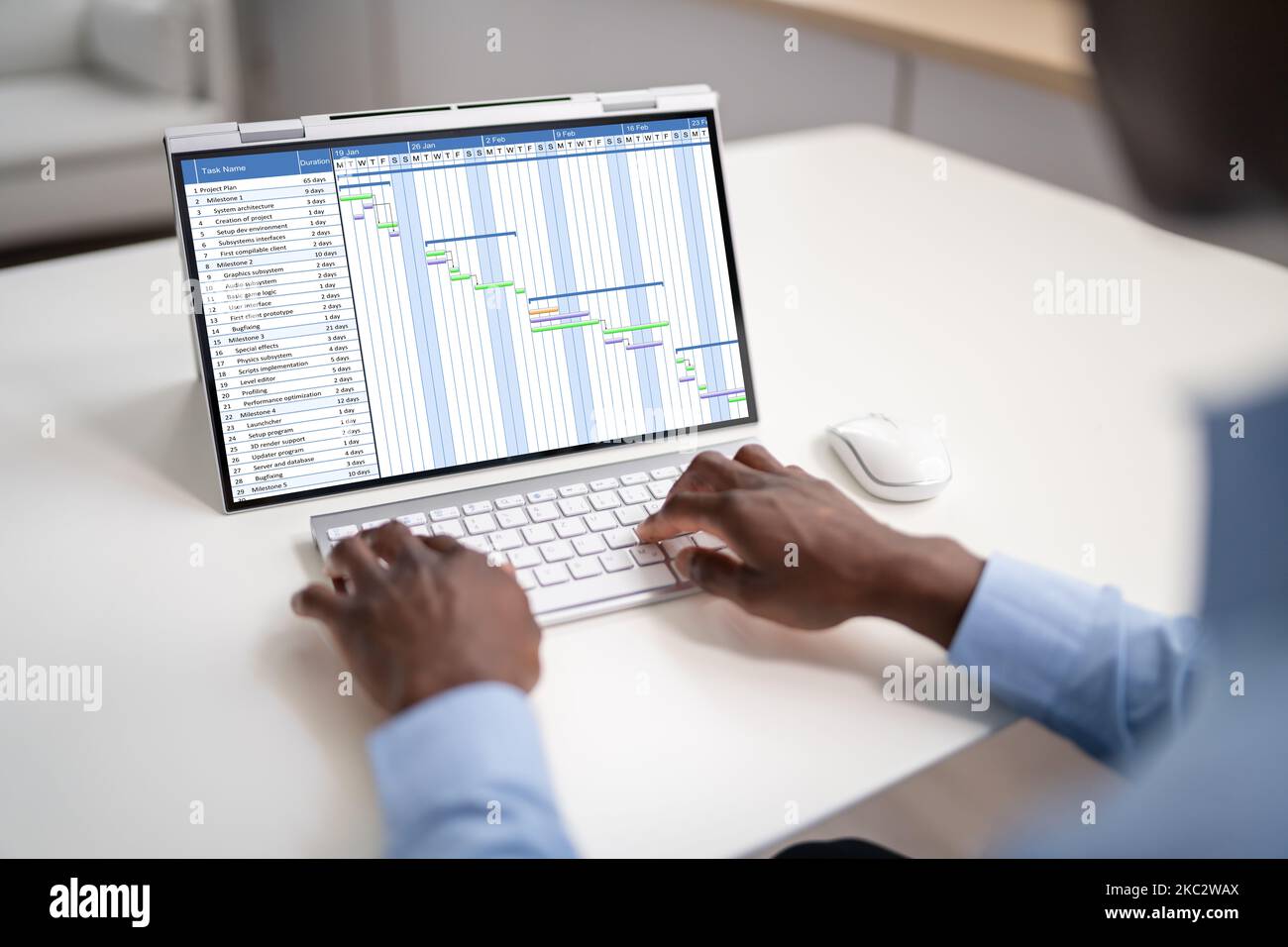 Digital document task list hi-res stock photography and images - Alamy