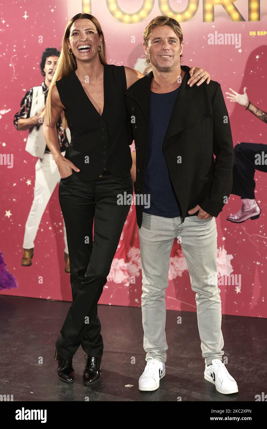 David Ascanio, Laura Sanchez attends the 'La ultima Tourne' premiere at ...