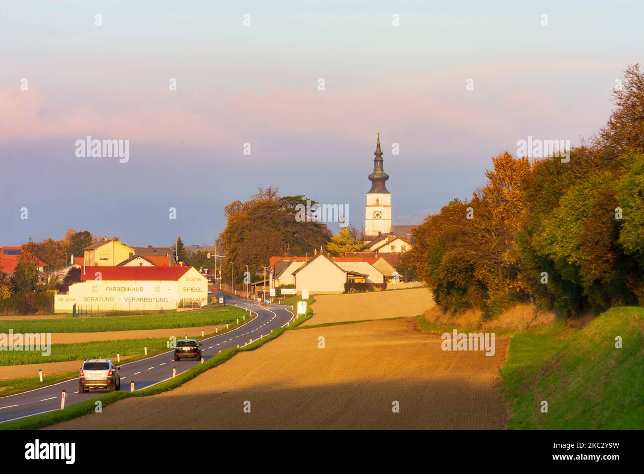 Road in wienerwald hi-res stock photography and images - Alamy