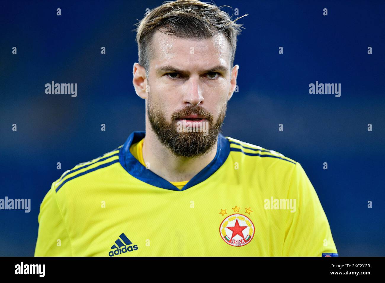 Gustavo Busatto of CSKA-Sofia looks on during the UEFA Europa League ...