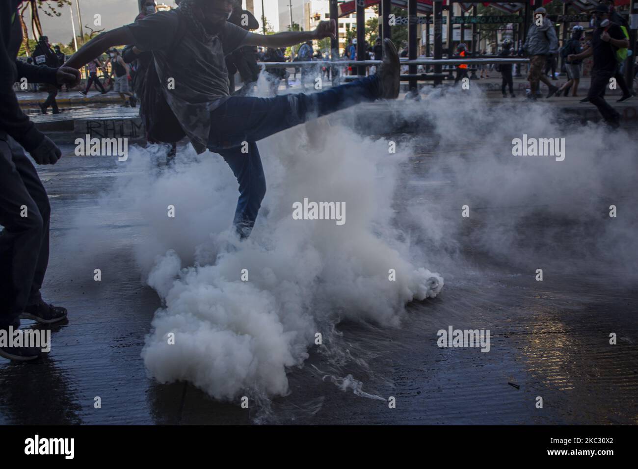 Riot police of carabineros hi-res stock photography and images - Alamy