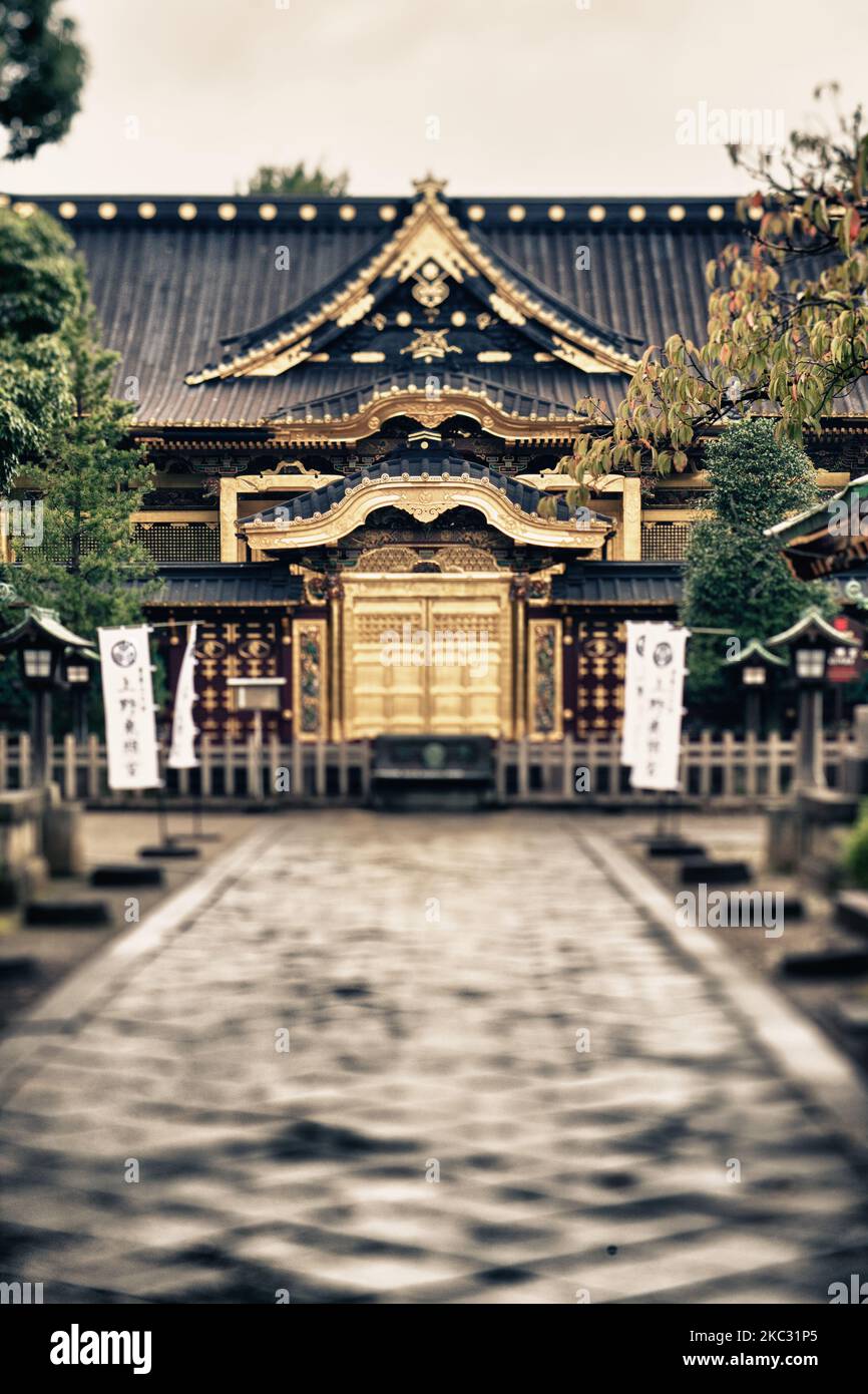A vertical shot of a Japanese temple entrance Stock Photo - Alamy