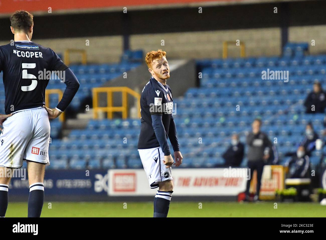Ben Thompson during the Sky Bet Championship match between Millwall and ...