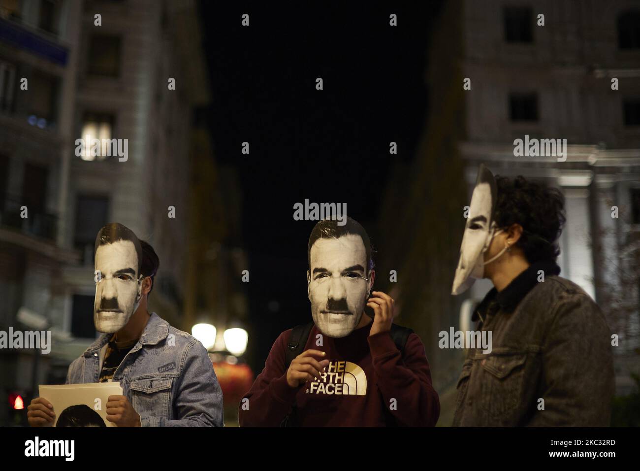 Wearing hitler moustache hi-res stock photography and images - Alamy