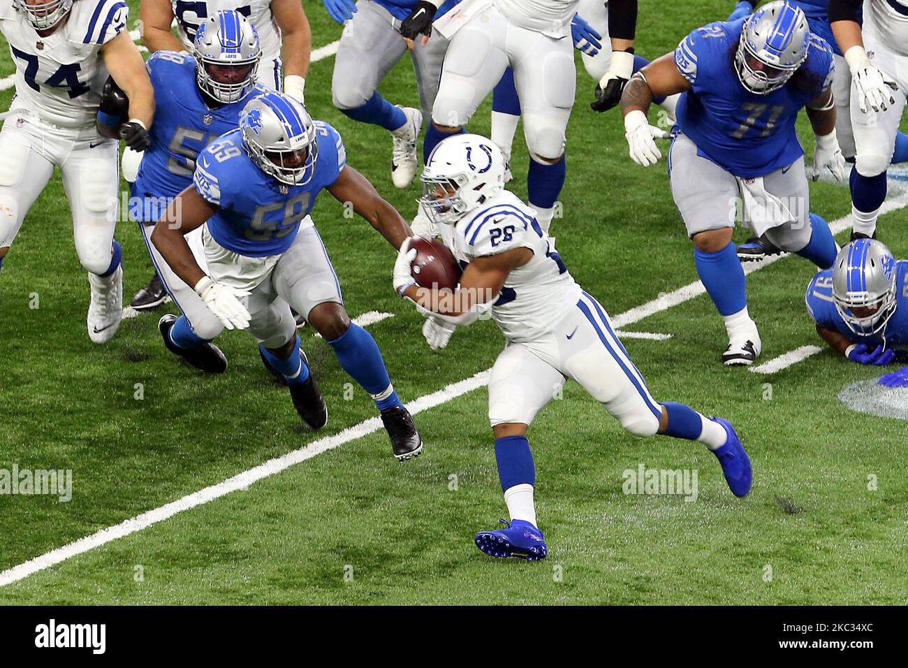 Jonathan taylor indianapolis colts hi-res stock photography and images ...