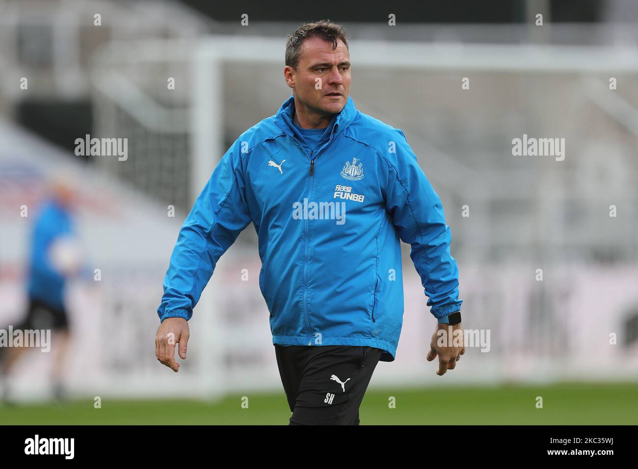 Newcastle United 1st tema coach Steve Harper during the Premier League ...
