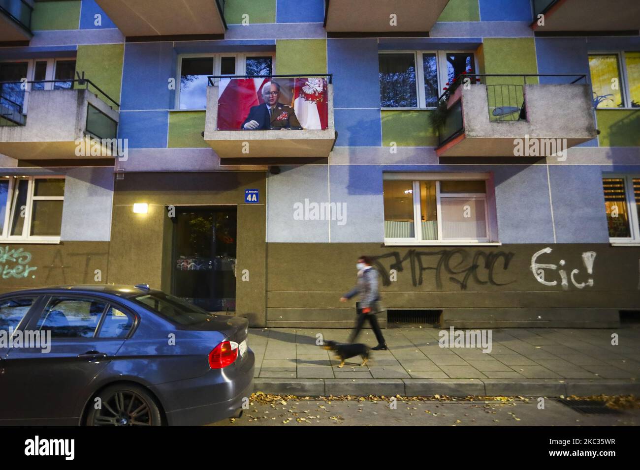 Hanging protest banner hi-res stock photography and images - Alamy